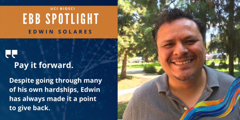 EEB Spotlight: Edwin Solares – UC Irvine Department of Ecology and ...